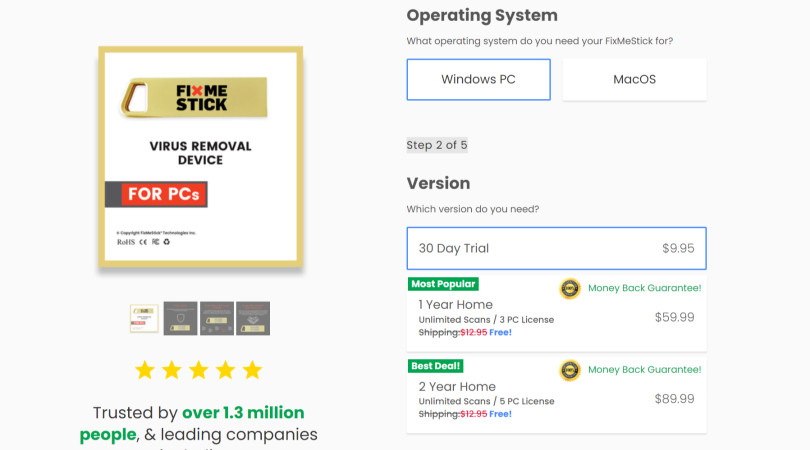 FixMeStick Review 2022 - USB Virus And Malware Scanner