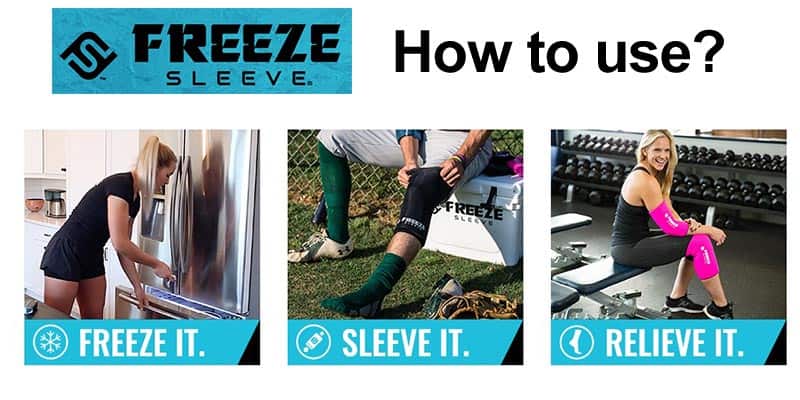 Freeze Sleeve Vs TheraICE Compression Sleeve
