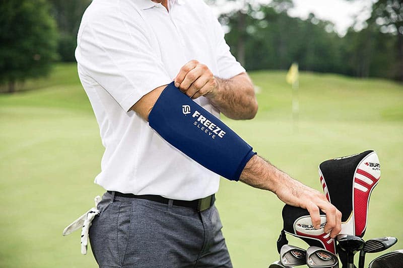 Freeze Sleeve Vs TheraICE Compression Sleeve